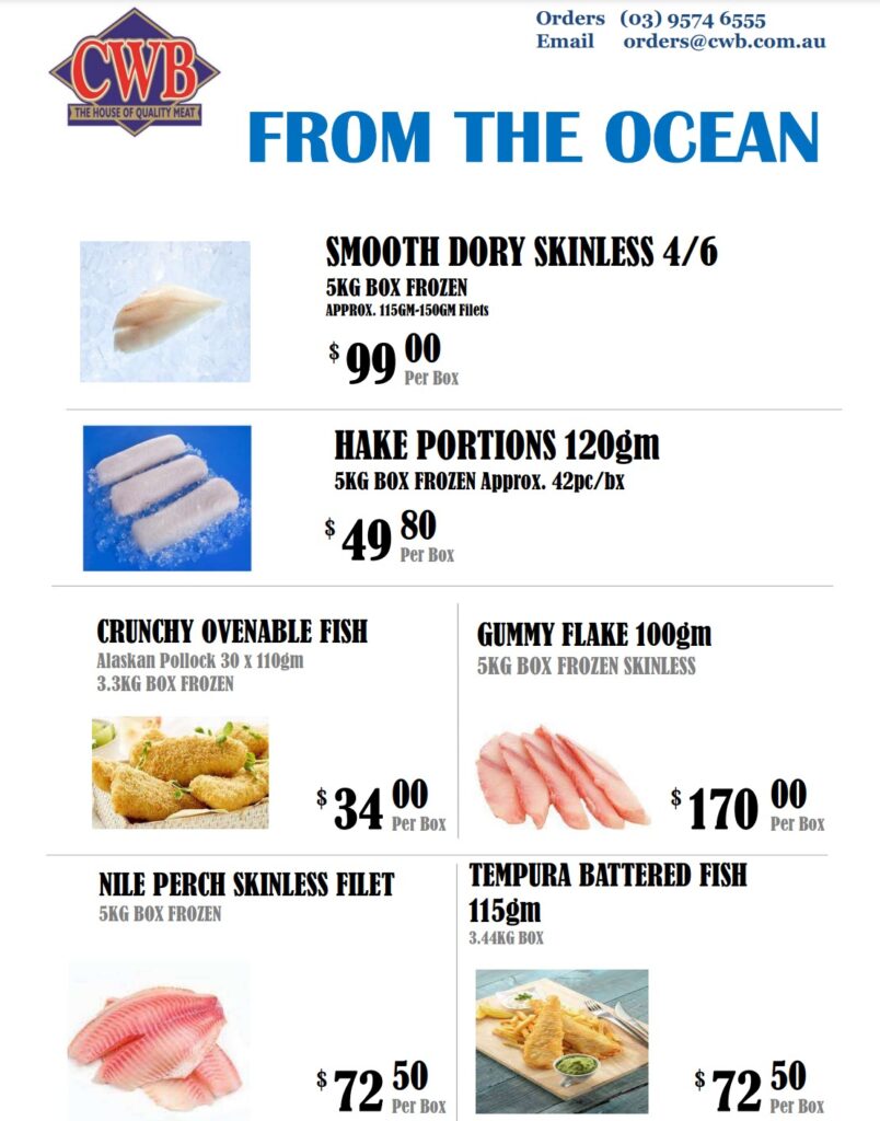 Specials - CWB Meats
